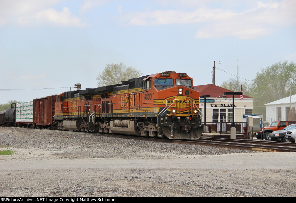 Blasting Past The La Plata Depot